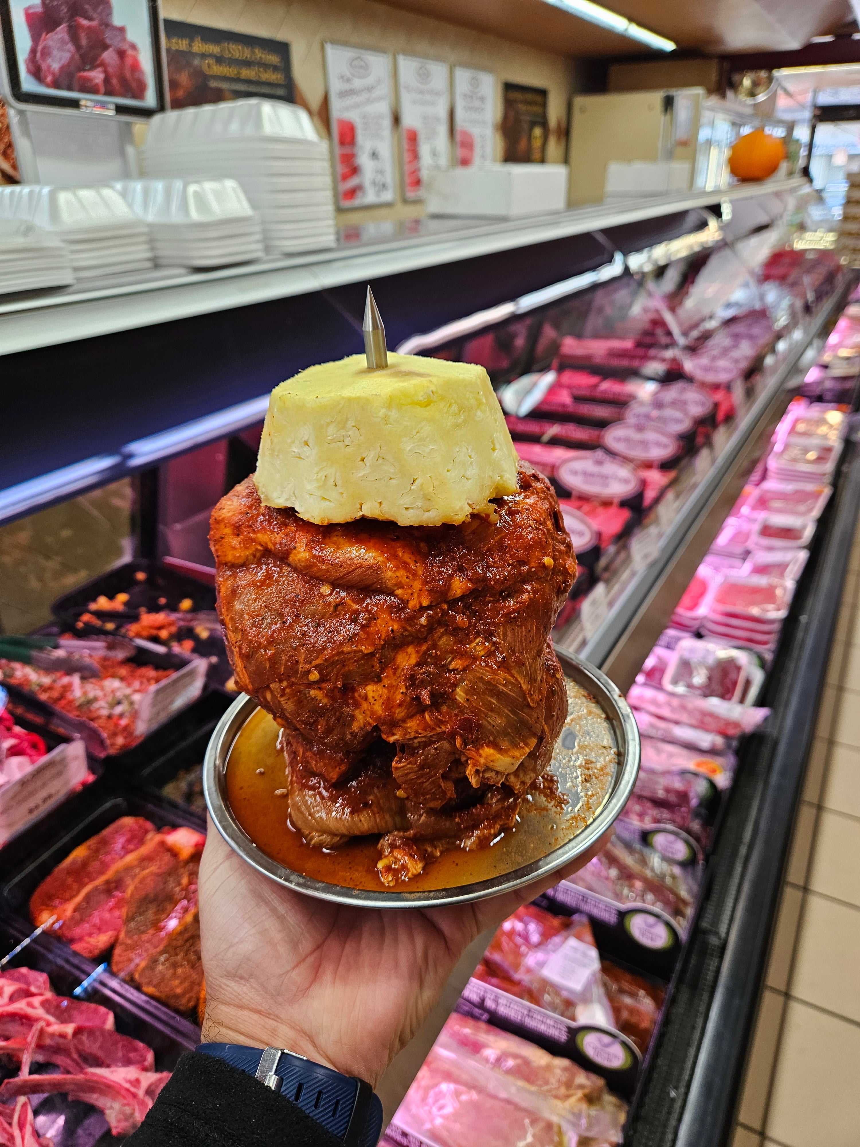 Mini Trompo al Pastor (Pork) – Nosso Talho